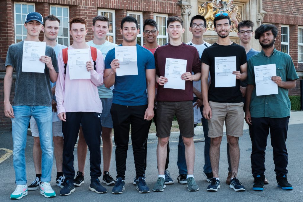 King Edward's pupils celebrate excellent IB results during the IB’s ...