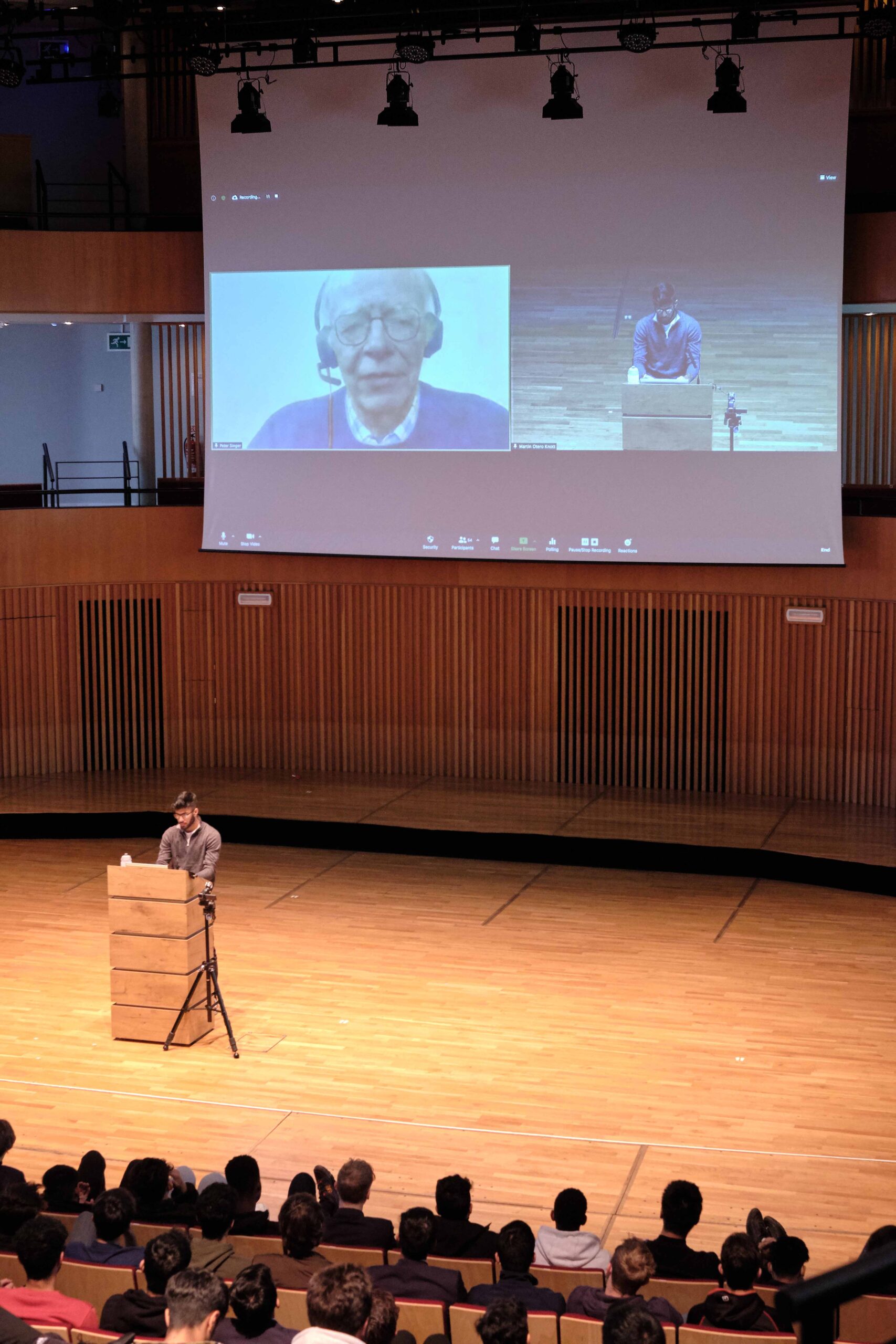 Influential philosopher inspires students in virtual lecture | King ...