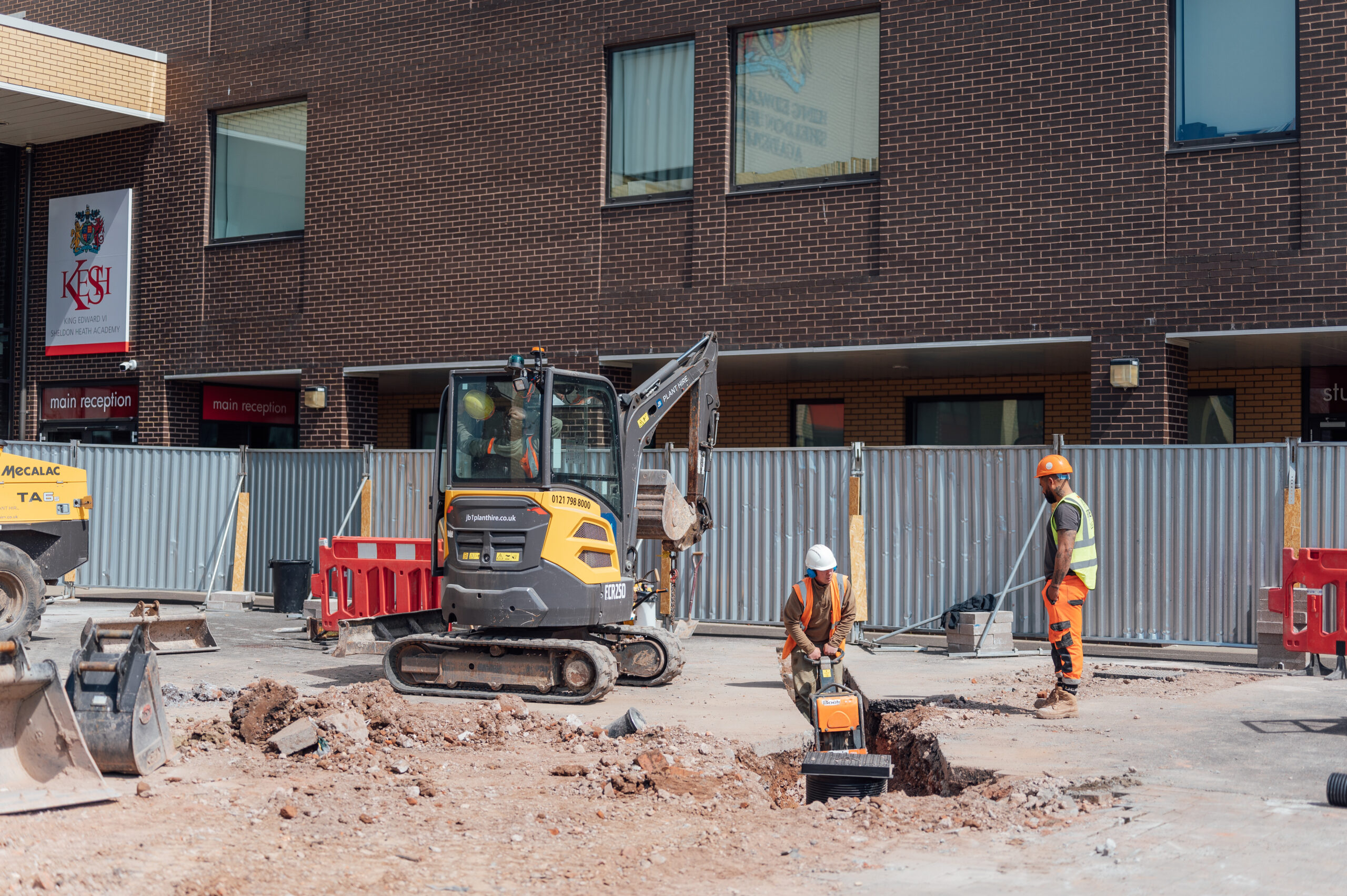 Work begins on new dining facilities at King Edward VI Sheldon Heath ...