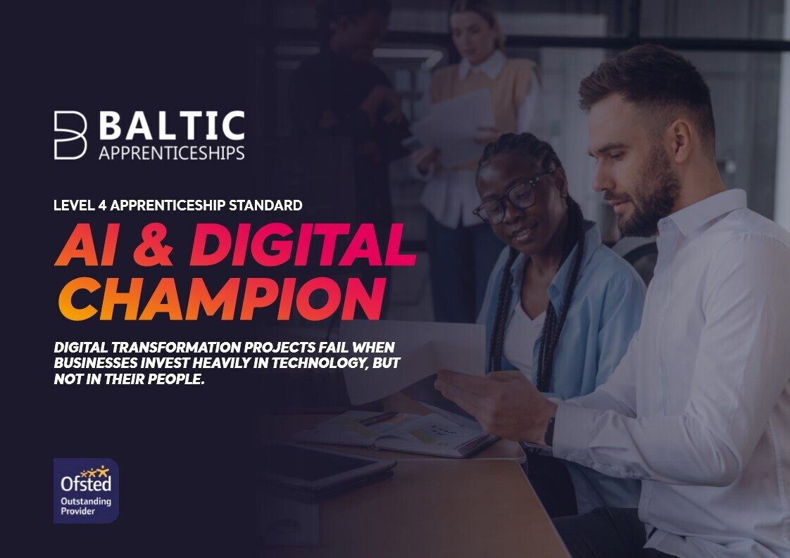 New Apprenticeship Opportunity from Our Digital & Data Training ...